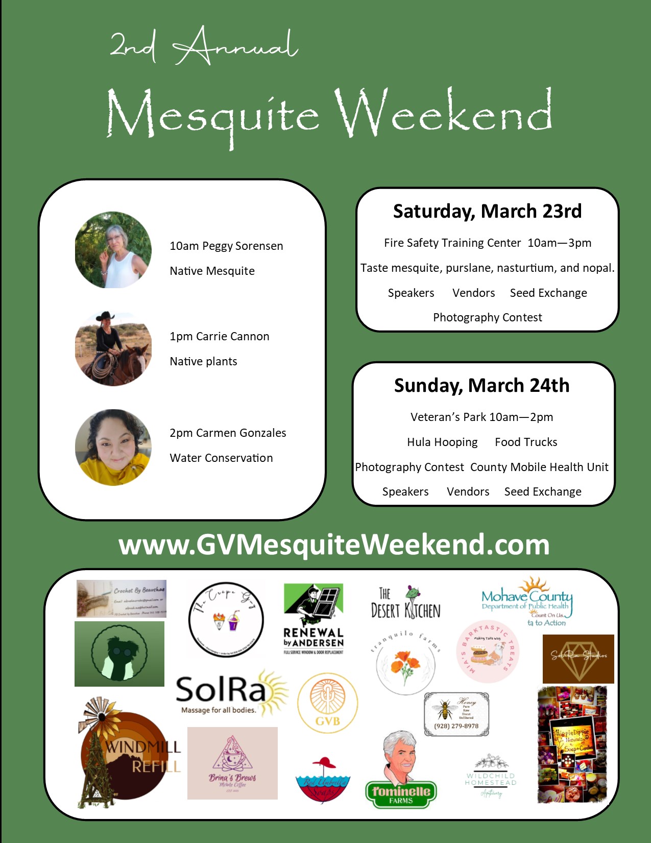 Flyer – Mesquite Weekend